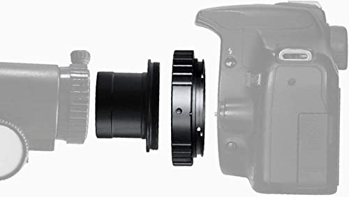 Celticbird 1.25" Astromania Telescope Camera T-Adapter (T-Mount) - Connect a DSLR or SLR Camera to a Telescope - Can Use Together with T-Ring —Compatible with Canon EOS SLR/DSLR Models