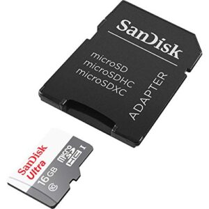 Sandisk Ultra microSDHC 16GB 80MB/s+Adapt. SDSQUNS-01, SDSQUNS-016G-GN3MA (16GB 80MB/s+Adapt. SDSQUNS-01 6G-GN3MA)