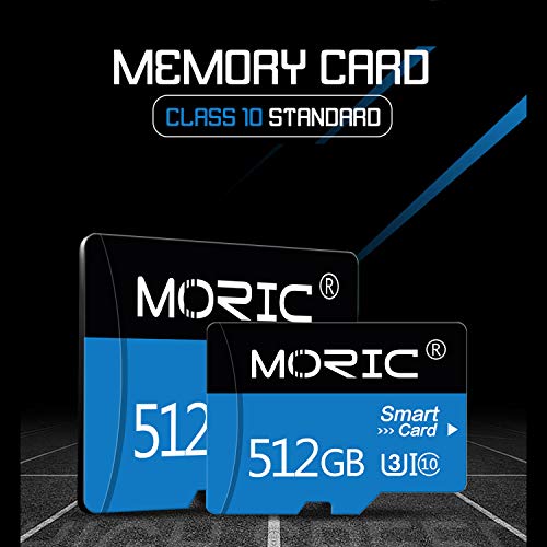 512GB Memory Card Micro SD Card 512GB High Speed Class 10 for Android Smartphones/Cameras/Tablets/Nintendo-Switch and Drone