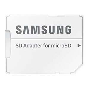 Samsung Evo Plus microSD SDXC U3 Class 10 A2 Memory Card 130MB/s with SD Adapter 2021 (128GB)