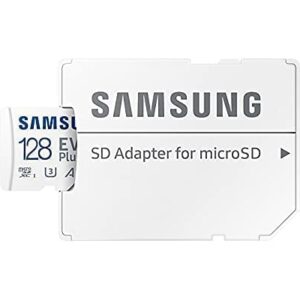 Samsung Evo Plus microSD SDXC U3 Class 10 A2 Memory Card 130MB/s with SD Adapter 2021 (128GB)