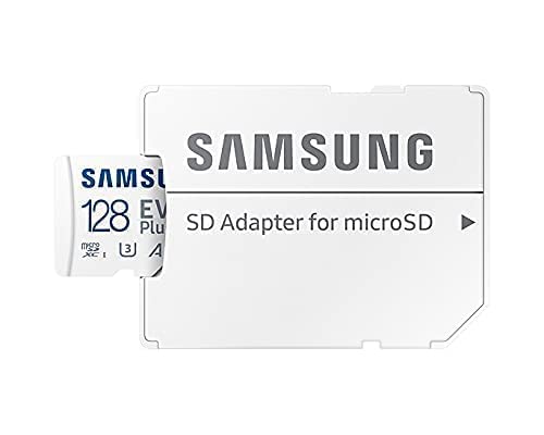 Samsung Evo Plus microSD SDXC U3 Class 10 A2 Memory Card 130MB/s with SD Adapter 2021 (128GB)