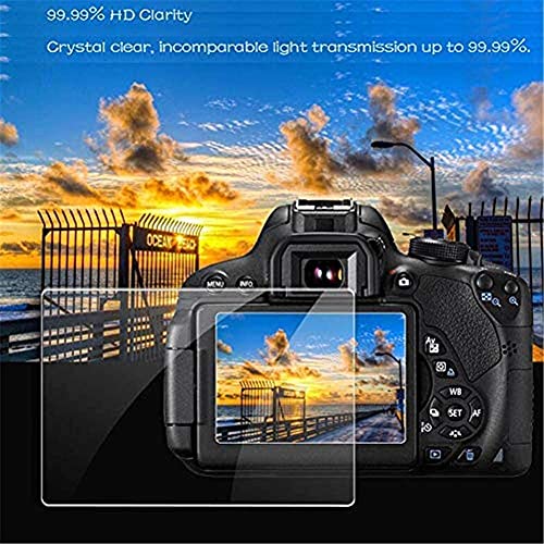 PCTC For Sony a7iv screen protector 3 Packs Tempered Glass screen protector fit for Sony Alpha 7 IV A7 IV A7IV A7M4 α7IV