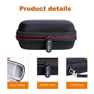 L LTGEM Hard Carrying EVA Case for Canon PowerShot ELPH 360 / 180 / 190 Digital Camera-Storage Protective Bag