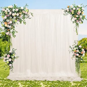 tulle backdrop curtains ivory sheer backdrop 5ftx7ft tulle background curtain tulle drapes curtains photo backdrop