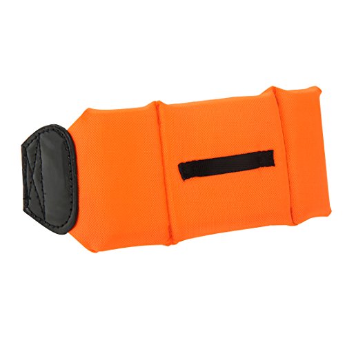 E-outstanding Waterproof Camera Float Strap, Universal Floating Wristband,Hand Grip Lanyard for Underwater GoPro,Waterproof Camera, Keys,Sunglass,etc (Orange)