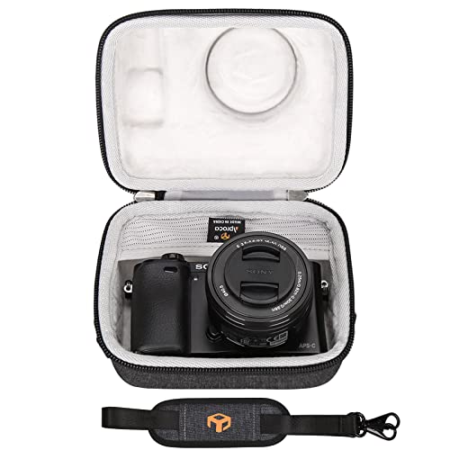 Aproca Hard Storage Carrying Protective Travel Case, for Sony Alpha a6000 / a6600 / a6500 / a6400 Mirrorless Digital Camera