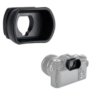 kiwifotos long soft viewfinder eyecup eyepiece for fuji fujifilm x-t5 x-t4 x-t3 x-t2 x-t1 x-h1 x-h2 x-h2s xt5 xt4 xt3 xt2 gfx 50s ii gfx100s gfx100 camera,replace fujifilm ec-xt l,ec-gfx,ec-xhw eyecup