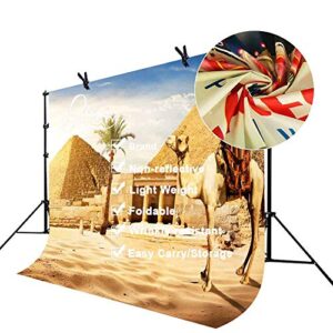 LYLYCTY 7x5ft Pyramid Backdrop Ancient Civilization Country Egypt Pyramid Camel Photography Backdrop Photo Photography Background Props Studio Indoor Decorations LY102