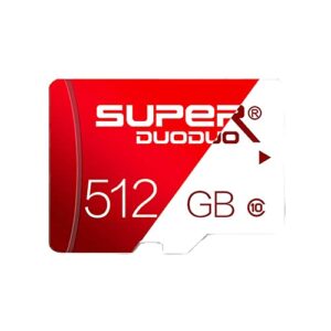 512GB Micro SD Card with SD Card Adapter High Speed TF Card/Micro SD Memory Cards 512GB for Smartphone,Computer,Tachograph,Tablet,Camera