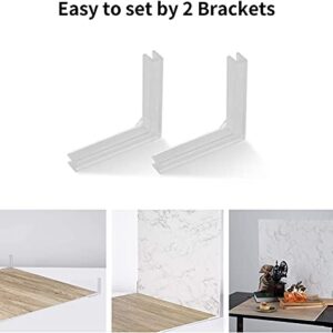 Youngerfoto Photo Backdrop Bracket for Youngerfoto Board, Backdrop Brackets for Flat Lay or Food Photography Background