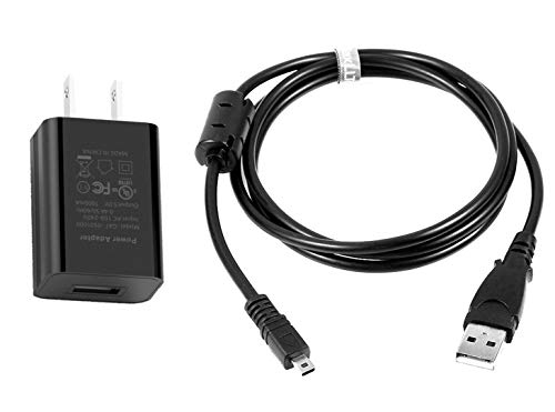 in-Camera USB AC Power Adapter/Battery Charger + PC Cord for Nikon Coolpix P510