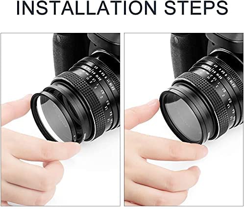 Sedremm Compatible with 72mm Star Filter 3 Pieces Starburst Lens Filter Canon Nikon Sony Olympus Pentax Tarmon Sigma and Other DSLR Cameras 4 Points 6 Points 8 Points