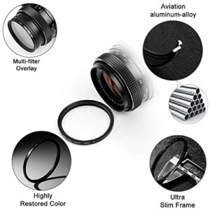 Sedremm Compatible with 72mm Star Filter 3 Pieces Starburst Lens Filter Canon Nikon Sony Olympus Pentax Tarmon Sigma and Other DSLR Cameras 4 Points 6 Points 8 Points