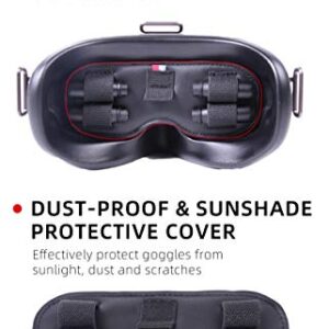 Protect Cover for DJI FPV Goggles V2 Dustproof Sunshade Pad Antenna microSD Card Storage Holder for DJI FPV Combo Accessories