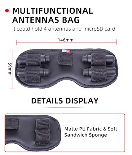 Protect Cover for DJI FPV Goggles V2 Dustproof Sunshade Pad Antenna microSD Card Storage Holder for DJI FPV Combo Accessories