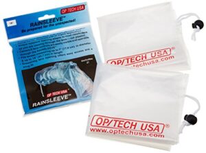 optech usa | rainsleeve series | original | clear | 2 pack