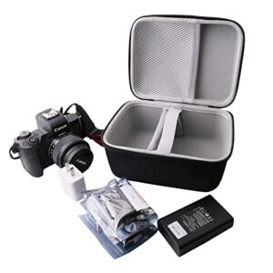 WERJIA Hard Carrying Case Compatible with Canon EOS M50/EOS M50 Mark II Mirrorless Vlogging Camera Kit