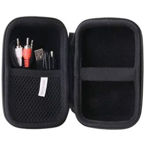 waiyu Hard EVA Carrying Case for Panasonic LUMIX DC-ZS70K/ZS80/ZS60 Digital Camera, Digital Camera Case (Black)