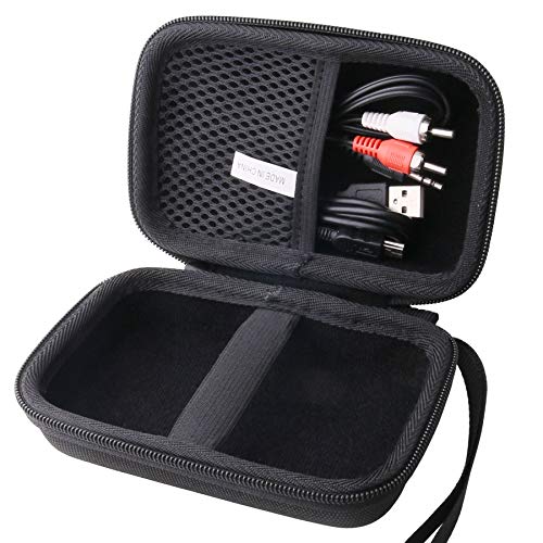 waiyu Hard EVA Carrying Case for Panasonic LUMIX DC-ZS70K/ZS80/ZS60 Digital Camera, Digital Camera Case (Black)