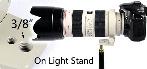 DSLRKIT Tripod Mount Ring B (W) for Canon 70-200mm f/2.8L is II USM & EF 100-400mm f/4.5-5.6L is USM