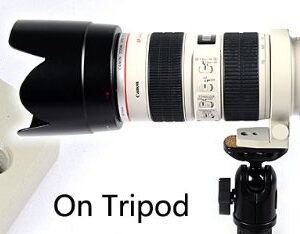 DSLRKIT Tripod Mount Ring B (W) for Canon 70-200mm f/2.8L is II USM & EF 100-400mm f/4.5-5.6L is USM