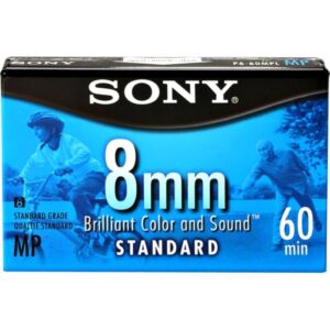 sony 60 minute mp standard grade video 8 tape (1-pack) (discontinued by manufacturer)