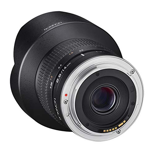 Rokinon FE14M-C 14mm F2.8 Ultra Wide Lens for Canon (Black)