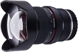 rokinon fe14m-e 14mm f2.8 ultra wide lens for sony e-mount and fixed lens for other cameras