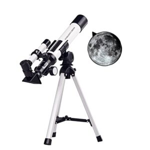 astronomical telescope for kids- professional stargazing hd refractor telescope 400mm focal length, high magnification astronomical telescope to observe deep space stargazing for kids beginners…