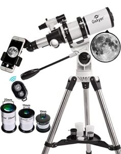 gskyer telescope, telescopes for adults, 80mm az space astronomical refractor telescope, telescope for kids, telescopes for adults astronomy, german technology scope