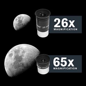 StarSense Explorer DX 130AZ Smartphone App-Enabled Telescope – Works with StarSense App to Help You Find Stars, Planets & More – 130mm Newtonian Reflector – iPhone/Android Compatible