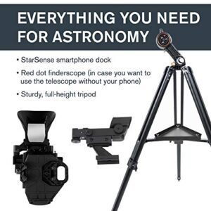 StarSense Explorer DX 130AZ Smartphone App-Enabled Telescope – Works with StarSense App to Help You Find Stars, Planets & More – 130mm Newtonian Reflector – iPhone/Android Compatible