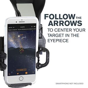 StarSense Explorer DX 130AZ Smartphone App-Enabled Telescope – Works with StarSense App to Help You Find Stars, Planets & More – 130mm Newtonian Reflector – iPhone/Android Compatible