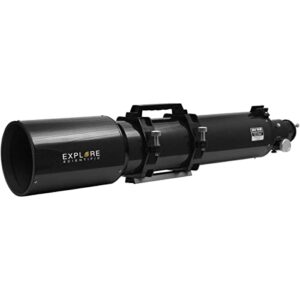 explore scientific ed127-fcd100 127mm f/7.5 air-spaced carbon fiber triplet ed apochromat refractor telescope