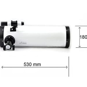 Skyoptikst 1400x 150 mm Reflector Newtionan Astronomical Telescope High Power Equatorial Mount Star Planet Moon Saturn Jupiter, T150-1400EQ