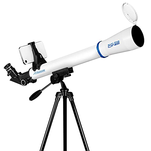 Explore One STAR50APP - 50mm Refractor Telescope w/Panhandle Mount and Astronomy APP