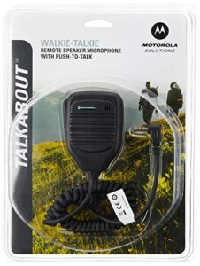 motorola 53724 remote speaker microphone (black)