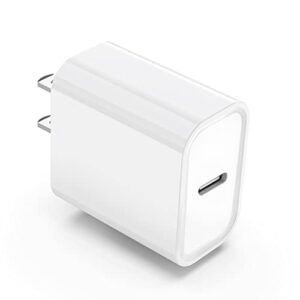 iphone 14 charger block,20w usb c charger iphone fast charger plug type c wall charger durable usb-c power delivery adapter compatible with iphone14 pro/14 pro max/14 plus/13/13 pro max/12/12 pro max