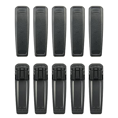 Walkie Talkie Belt Clip for ICOM BP-279 BP-280 BP-280LI Radio/Battery(10 Pcs)