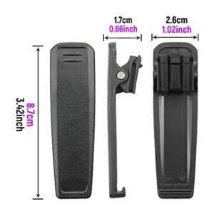 Walkie Talkie Belt Clip for ICOM BP-279 BP-280 BP-280LI Radio/Battery(10 Pcs)