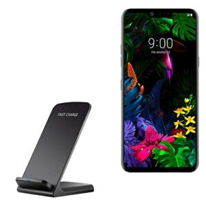 boxwave charger compatible with lg g8 thinq (charger by boxwave) – wireless quickcharge stand, no cord; no problem! charge your phone with ease! for lg g8 thinq – jet black