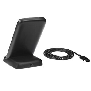 Amazon Basics 10W Qi Certified Wireless Charging Stand (No AC Adapter)