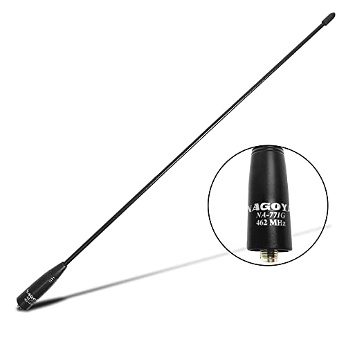 Authentic Genuine Nagoya NA-771G 15.3-Inch Whip GMRS (462MHz) Antenna SMA-Female for BTECH and BaoFeng Radios