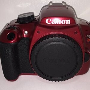 Canon EOS Rebel T5 Digital SLR Camera Kit with EF-S 18-55mm is II Lens - Red