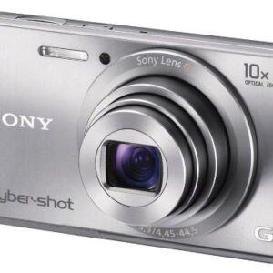 Sony Cyber-shot DSC-W690 16.1 MP Digital Camera with 10x Optical Zoom and 3.0-inch LCD (Silver) (2012 Model)