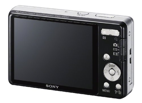 Sony Cyber-shot DSC-W690 16.1 MP Digital Camera with 10x Optical Zoom and 3.0-inch LCD (Silver) (2012 Model)