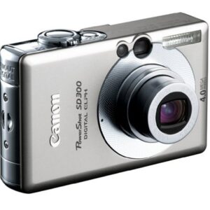 Canon Powershot SD300 4MP Digital Elph Camera with 3x Optical Zoom