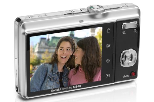 Kodak Easyshare M340 Digital Camera (Silver)