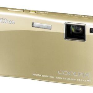 Nikon Coolpix S60 10MP Digital Camera with 5x Optical Vibration Reduction (VR) Zoom (Platinum Bronze)